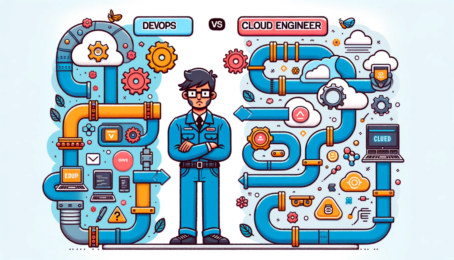 DevOps engineer vs Cloud Engineer: which is better? - VaST ITES INC.